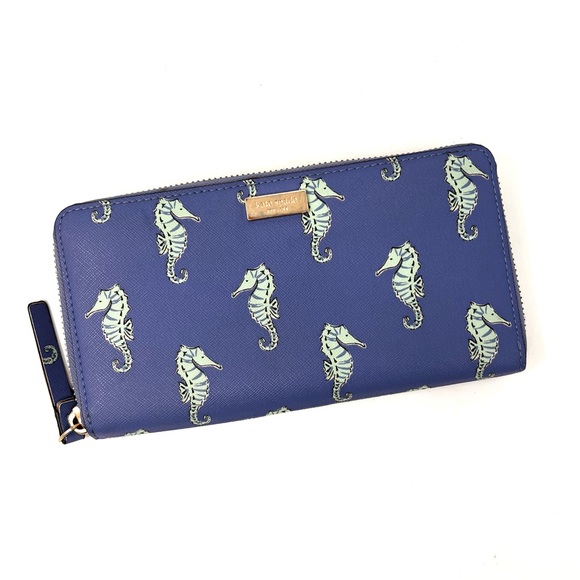 kate spade | Bags | Kate Spade Neda Liberty Street Blue Seaponies ...
